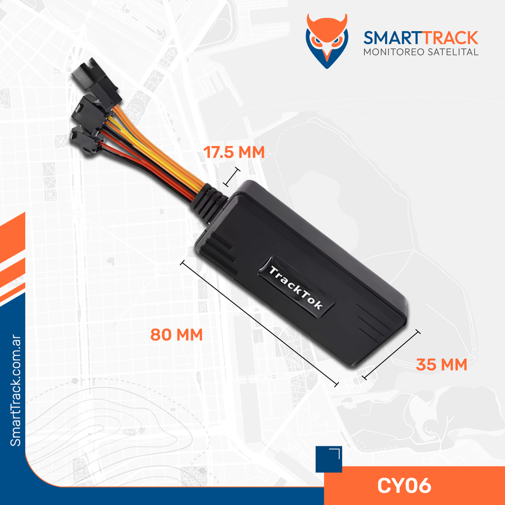 Smarttrack GPS CY06 | Smarttrack - Rastreo satelital y Control de flotas